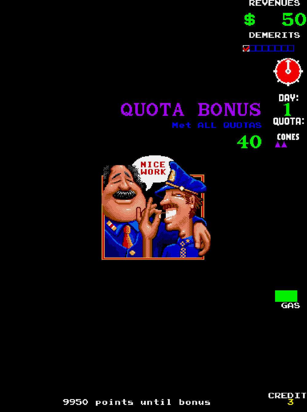 APB Arcade Game – Atari’s Satirical Police Simulator (1987)