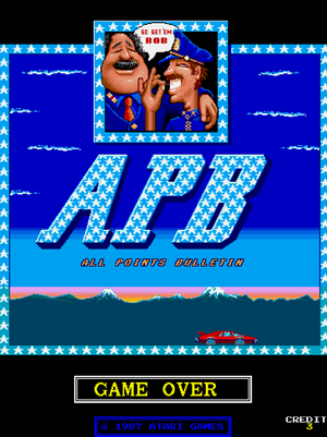 APB Arcade Game – Atari’s Satirical Police Simulator (1987)