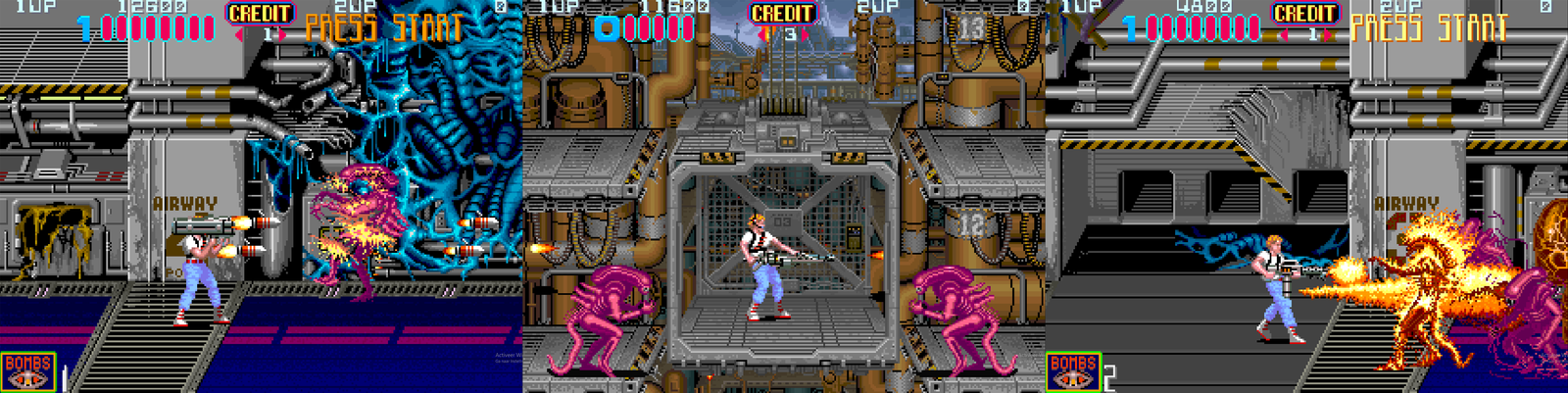 Aliens (1990) – Konami’s Intense Run-and-Gun Arcade Shooter