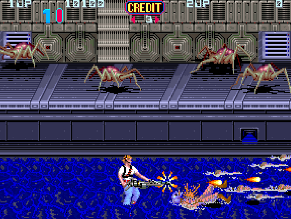 Aliens (1990) – Konami’s Intense Run-and-Gun Arcade Shooter