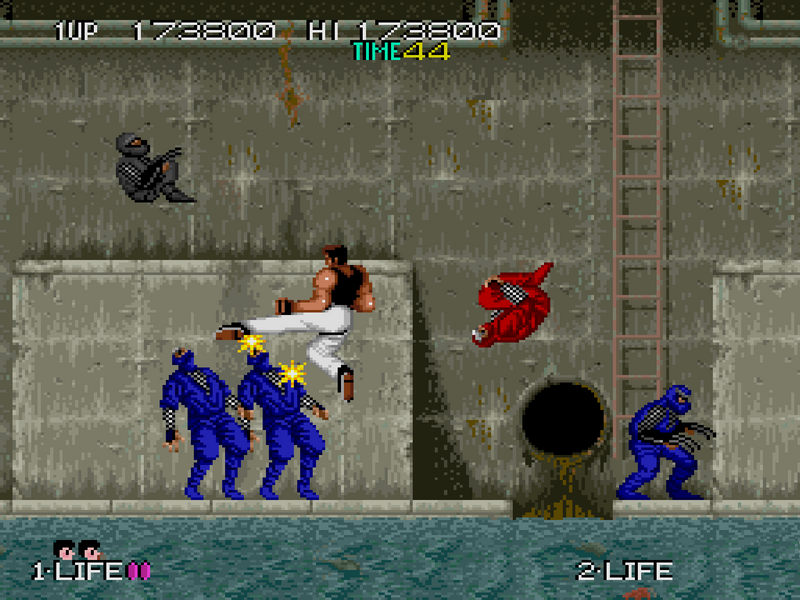 Bad Dudes vs DragonNinja