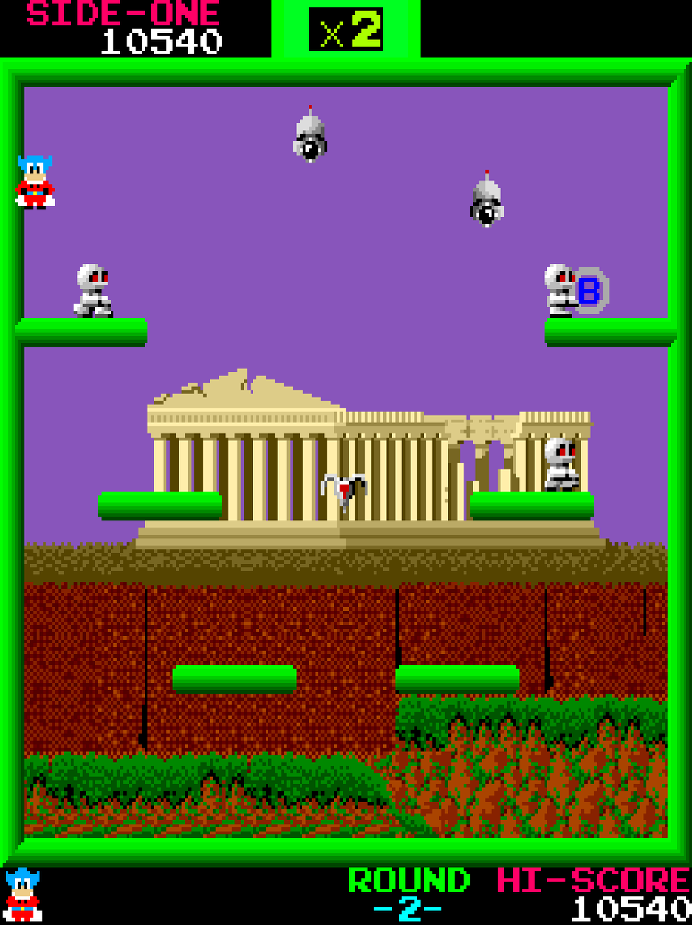 Bomb Jack Arcade Game (1984) – Tehkan’s Classic Platform Jumper