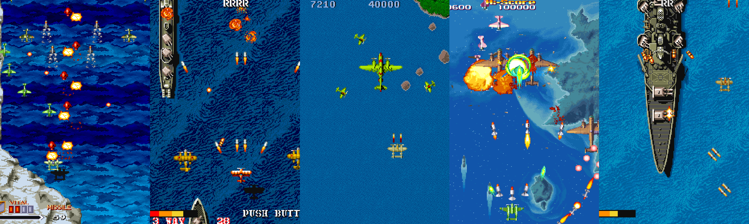 Capcom 19XX Arcade Series: The Complete History of Its WWII Shooters