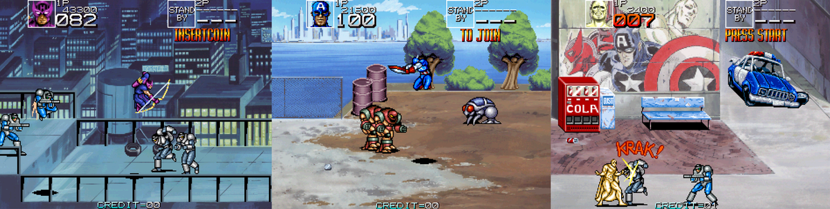 Captain America and the Avengers 1991 Arcade: Marvel’s Classic