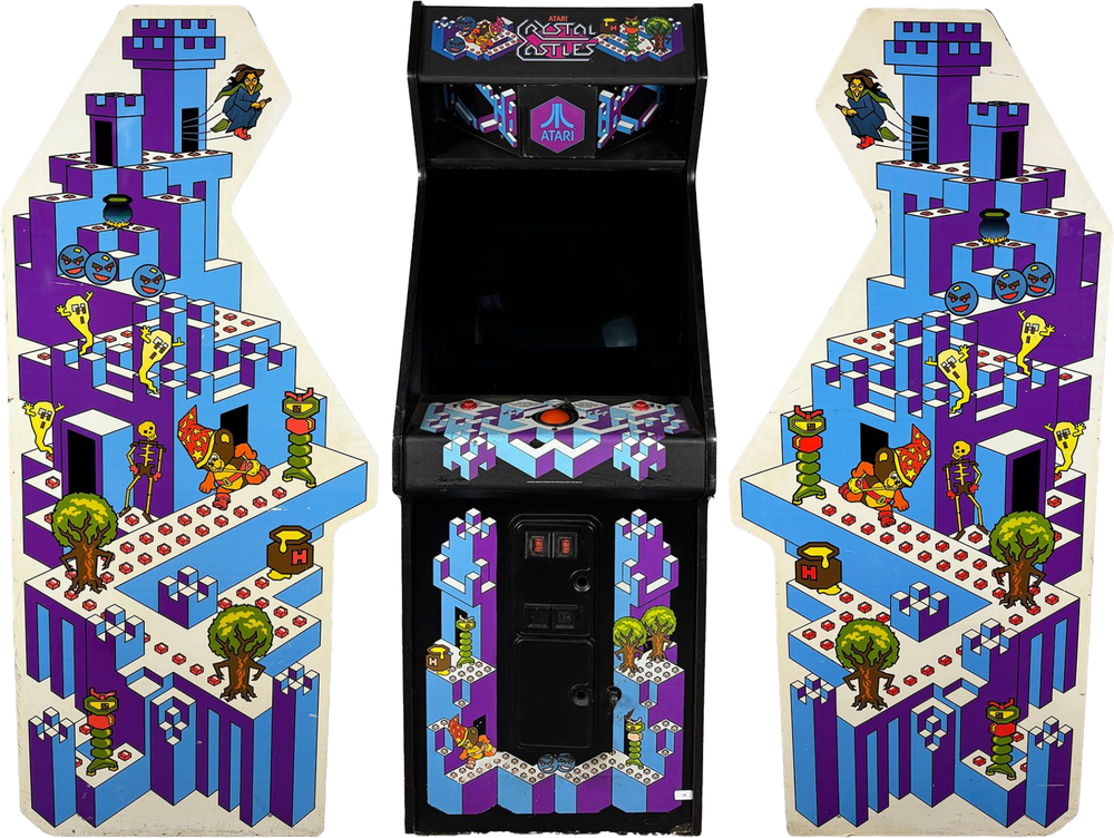 Crystal Castles Arcade Game: Atari’s 3D Maze Adventure (1983)