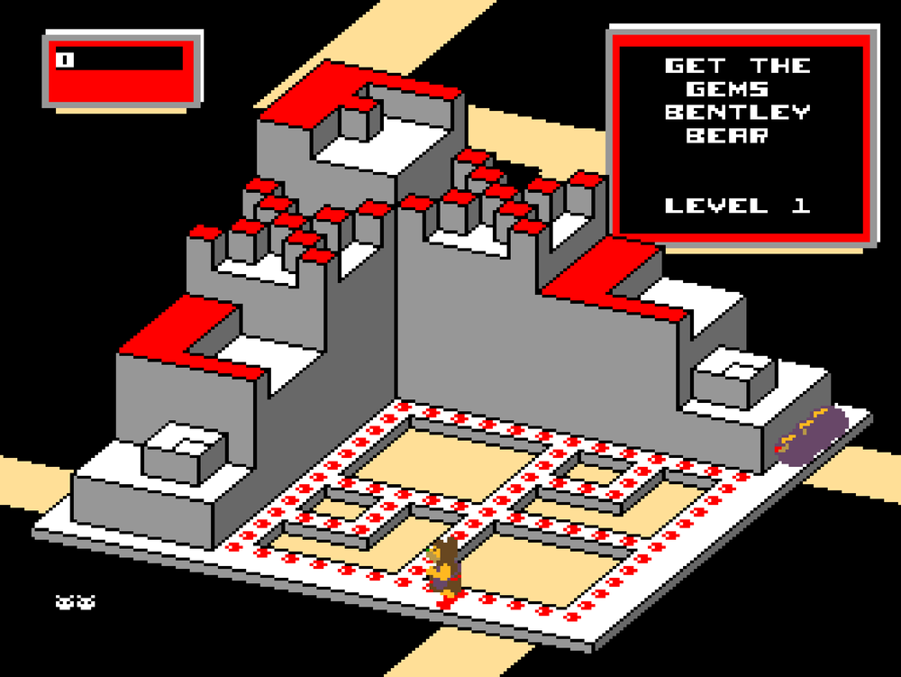 Crystal Castles Arcade Game: Atari’s 3D Maze Adventure (1983)