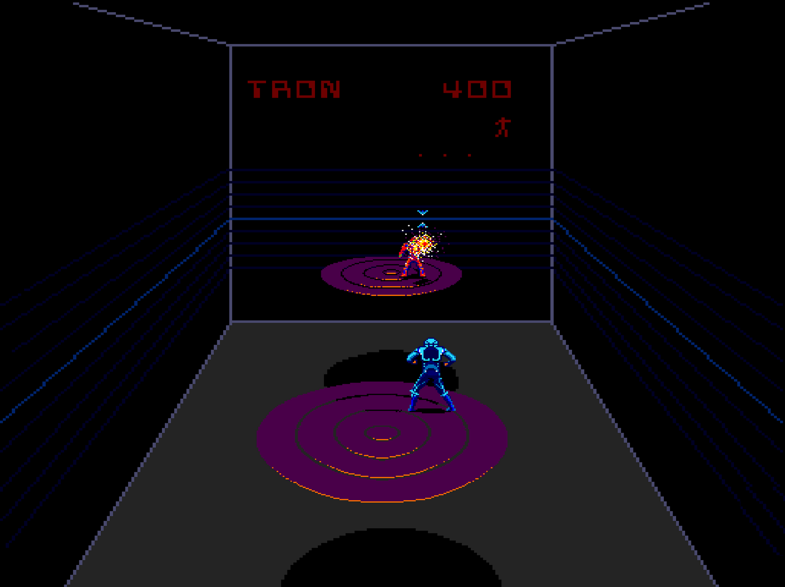 Discs of Tron Arcade Game – Bally Midway Sci-Fi Duel (1983)