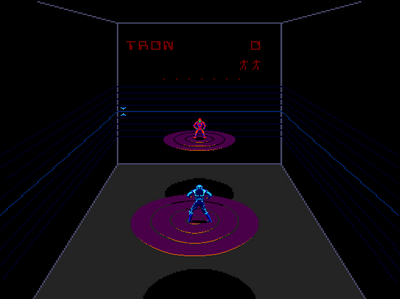 Discs of Tron Arcade Game – Bally Midway Sci-Fi Duel (1983)