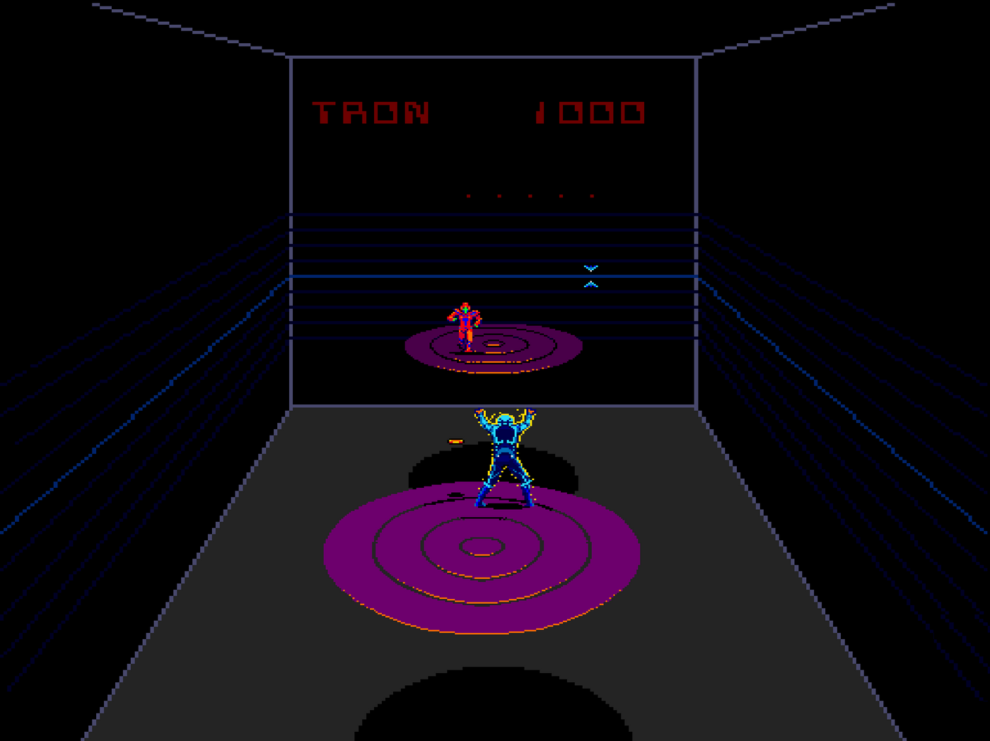 Discs of Tron Arcade Game – Bally Midway Sci-Fi Duel (1983)