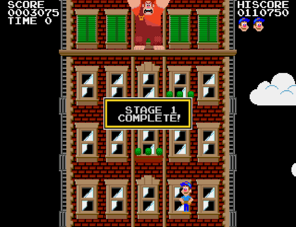 Fix It Felix Jr. Arcade: Disney’s Retro-Style Platformer (2012)