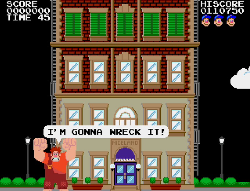 Fix It Felix Jr. Arcade: Disney’s Retro-Style Platformer (2012)