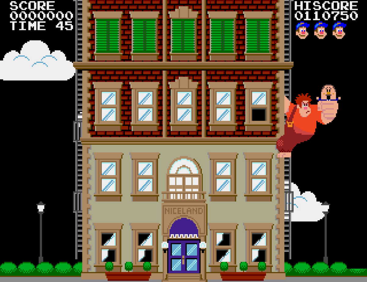 Fix It Felix Jr. Arcade: Disney’s Retro-Style Platformer (2012)