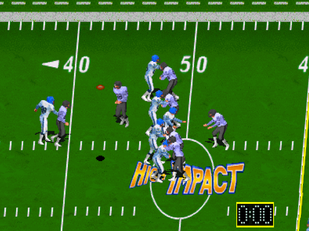 High Impact Football Arcade Game by Midway (1990)