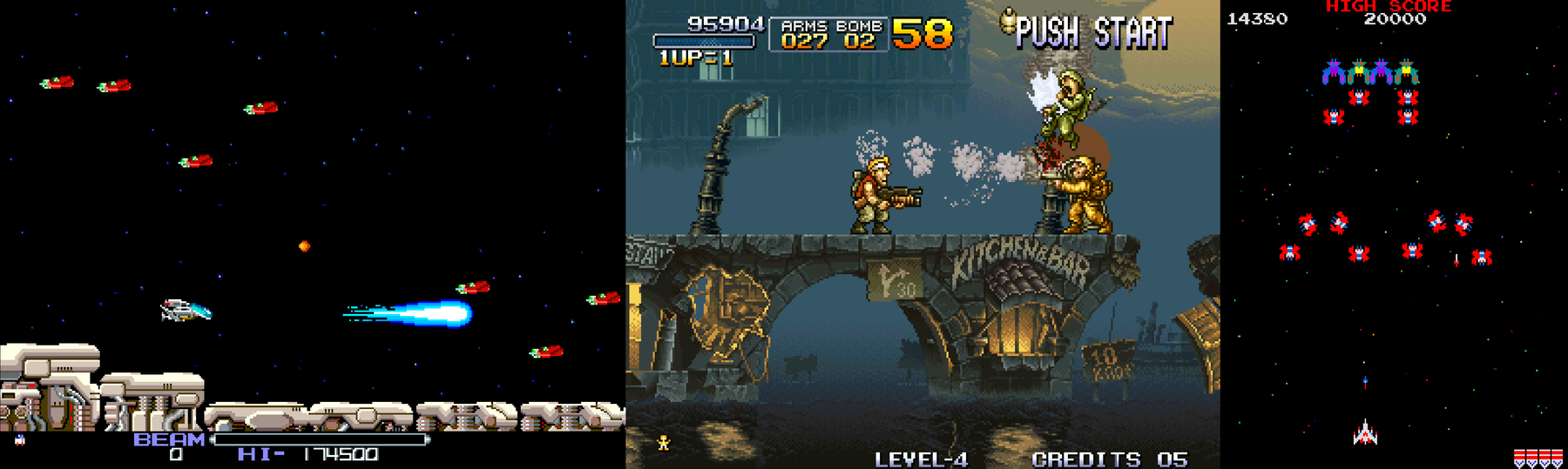 The Evolution of Horizontal and Vertical Arcade Shooters