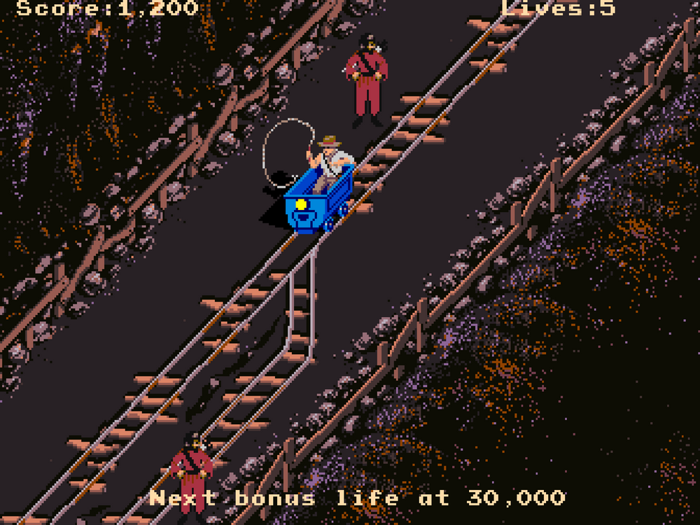 Indiana Jones and the Temple of Doom 1985 – Atari's Arcade Classic