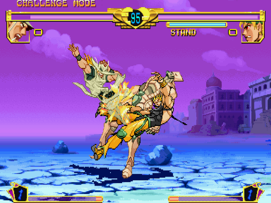 JoJo’s Bizarre Adventure Arcade – Capcom’s Stylish Fighter (1998)