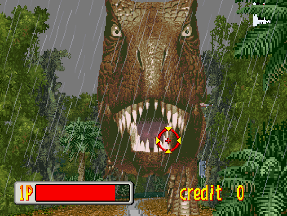 Jurassic Park (1994) – Sega’s Thrilling Arcade Dino Shooter