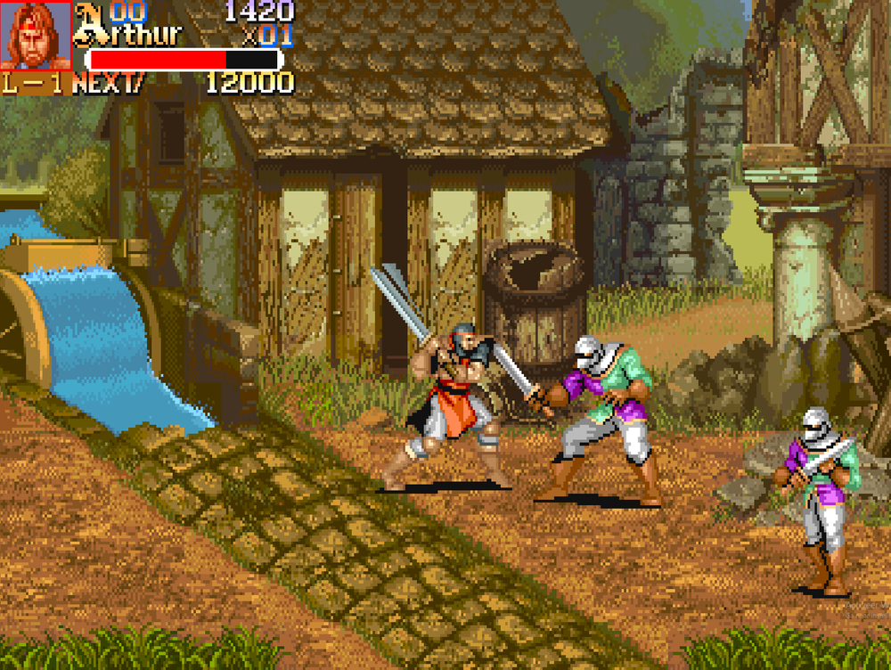 Knights of the Round Arcade Game: Capcom’s Arthurian Brawler (1991)