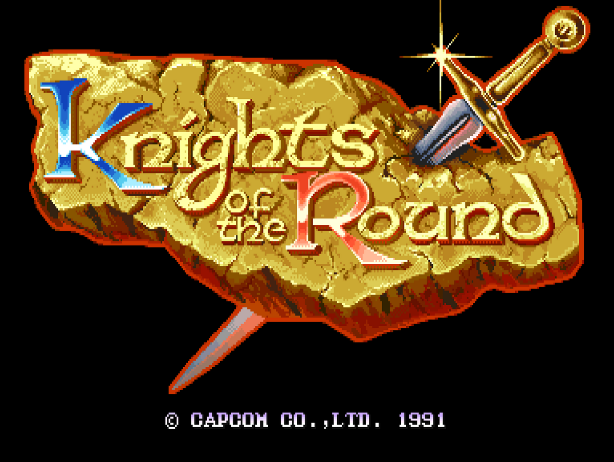 Knights of the Round Arcade Game: Capcom’s Arthurian Brawler (1991)