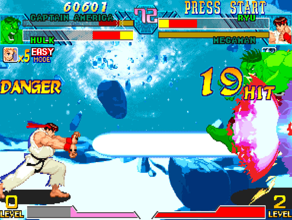 Marvel vs. Capcom: Clash of Super Heroes Arcade (1998)