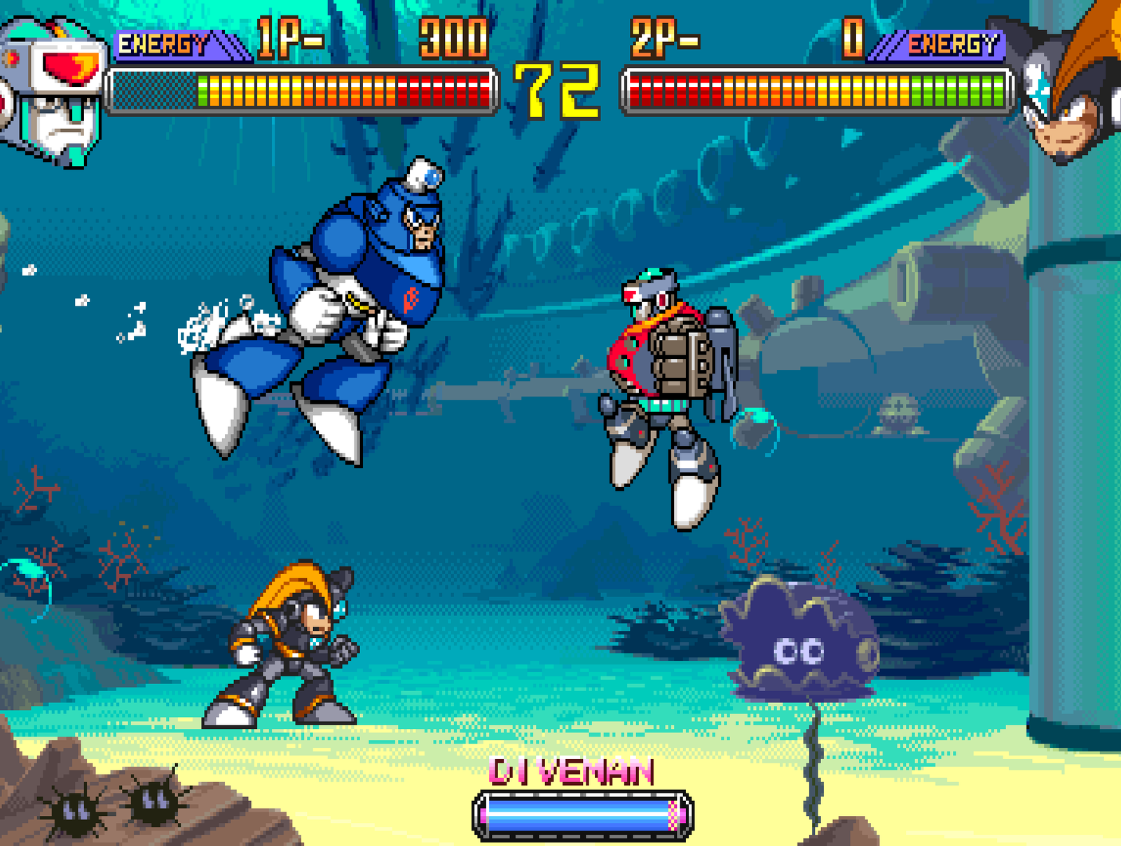 Mega Man 2: The Power Fighters Arcade Game (1996)