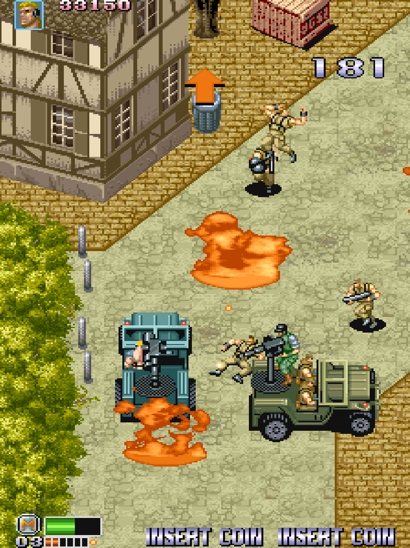 Mercs Arcade Game: Capcom’s Explosive Run-and-Gun Sequel (1990)