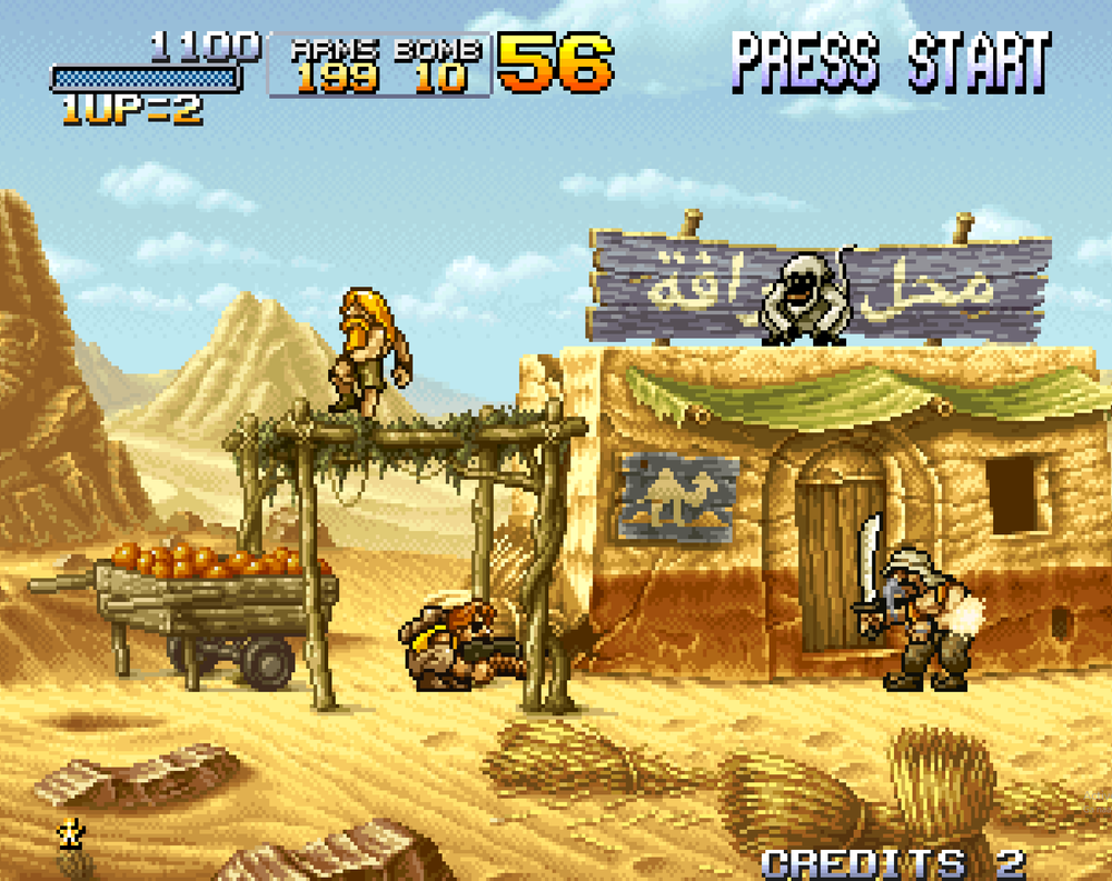 Metal Slug 2 Arcade Game (1998) – Explosive Run-and-Gun Action