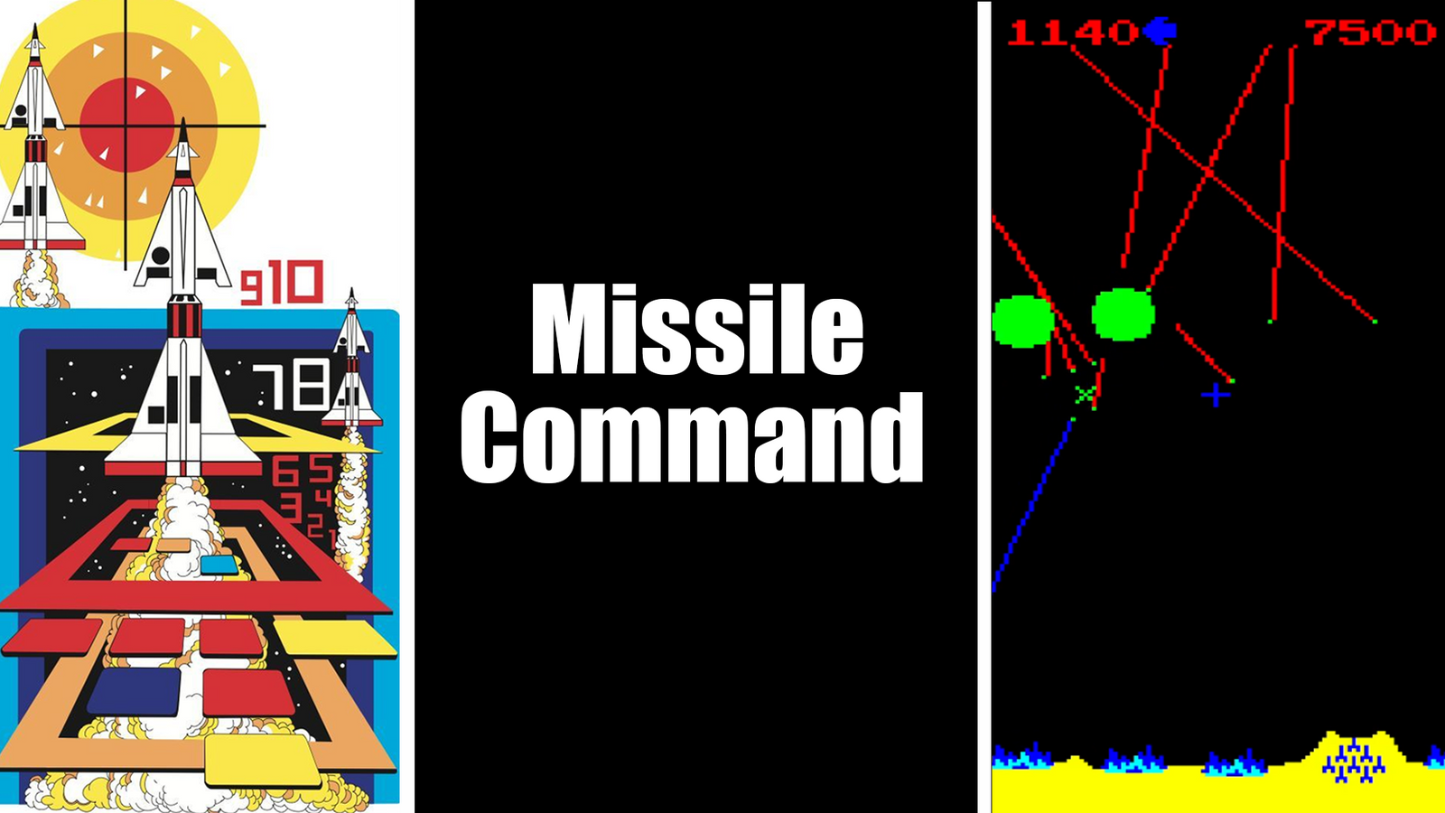 Missile Command Classic Arcade. Learn all about this retro video game here.