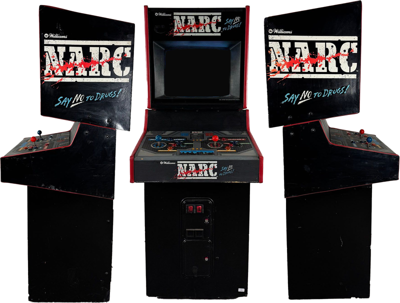 NARC Arcade Game: Williams' Violent Anti-Drug Shooter (1988)