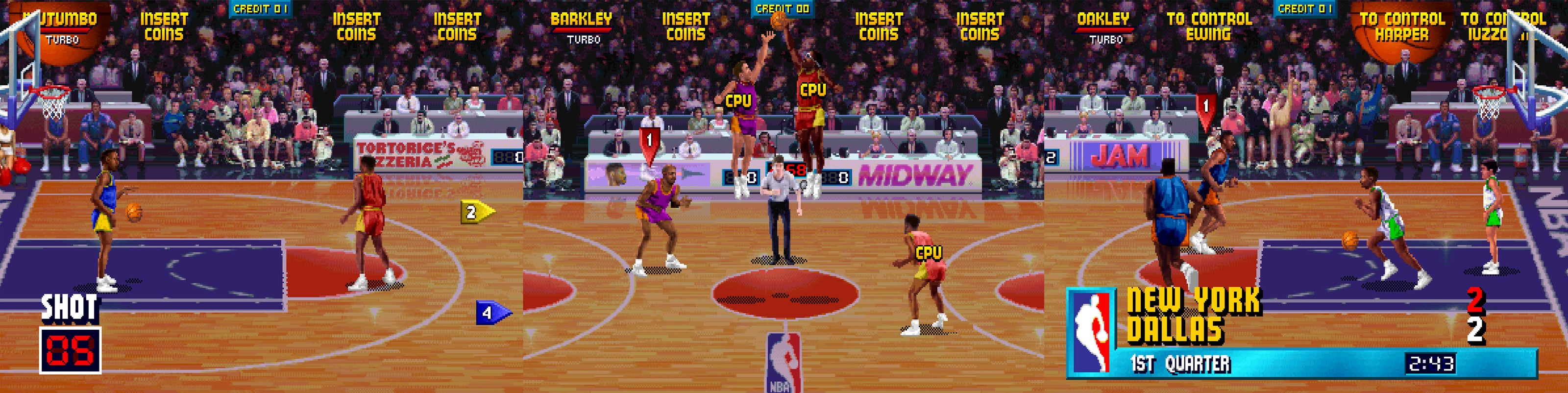 NBA Jam 1993 Arcade - Slam-Dunking Classic