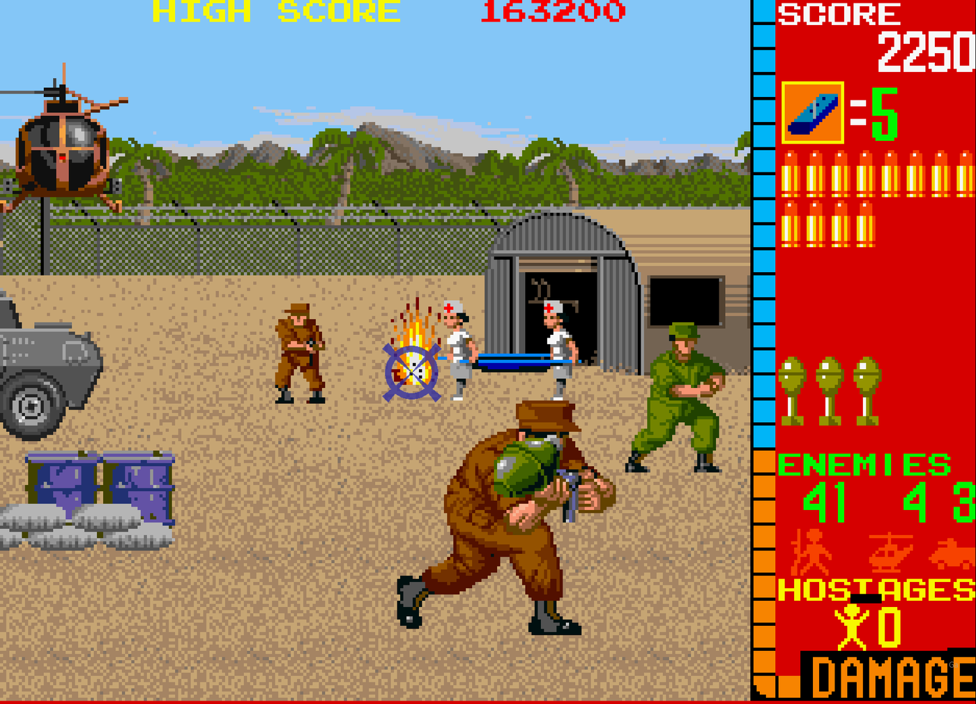 Operation Wolf Arcade Game: Taito’s Military Rail Shooter (1987)