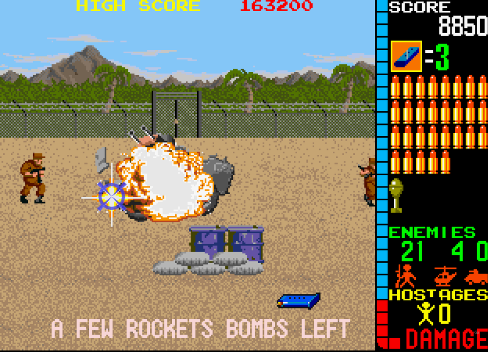Operation Wolf Arcade Game: Taito’s Military Rail Shooter (1987)