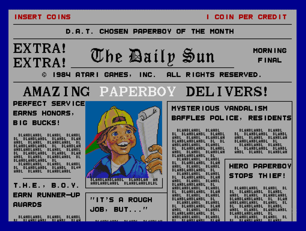 Paperboy 1985 Arcade – Bicycle Delivery History, Gameplay, and Tips