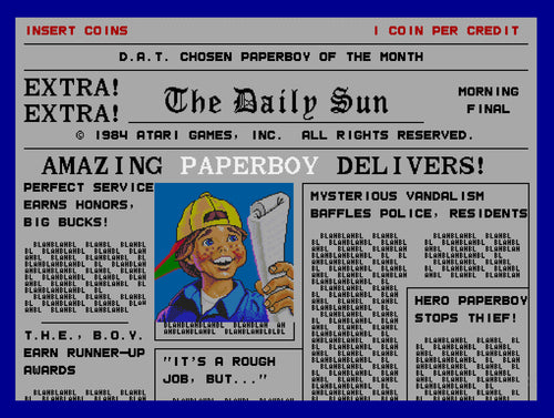 Paperboy 1985 Arcade – Bicycle Delivery History, Gameplay, and Tips