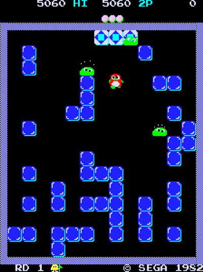 Pengo 1982 Arcade: Sega's Ice-Crushing Classic