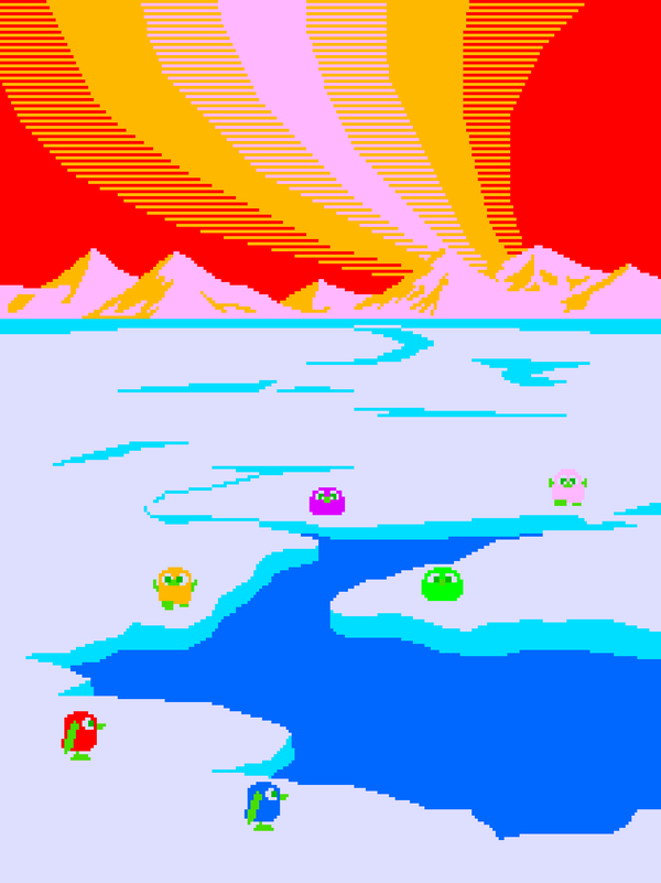 Pengo 1982 Arcade: Sega's Ice-Crushing Classic