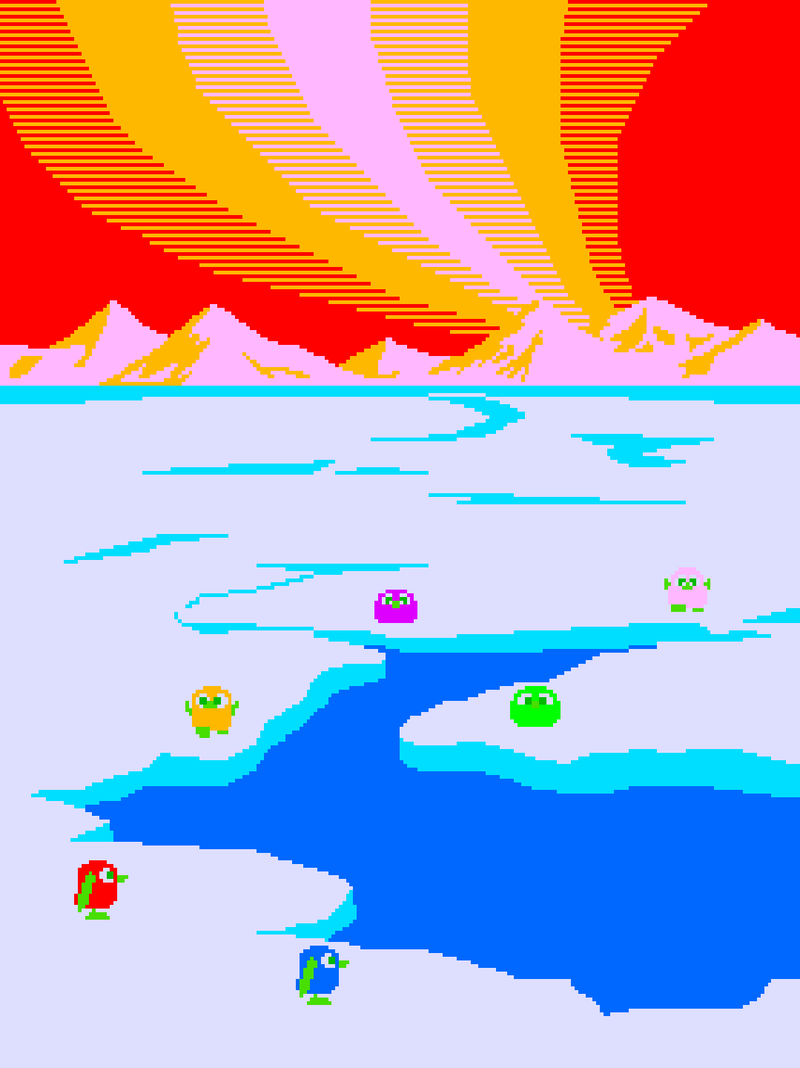 Pengo 1982 Arcade: Sega's Ice-Crushing Classic