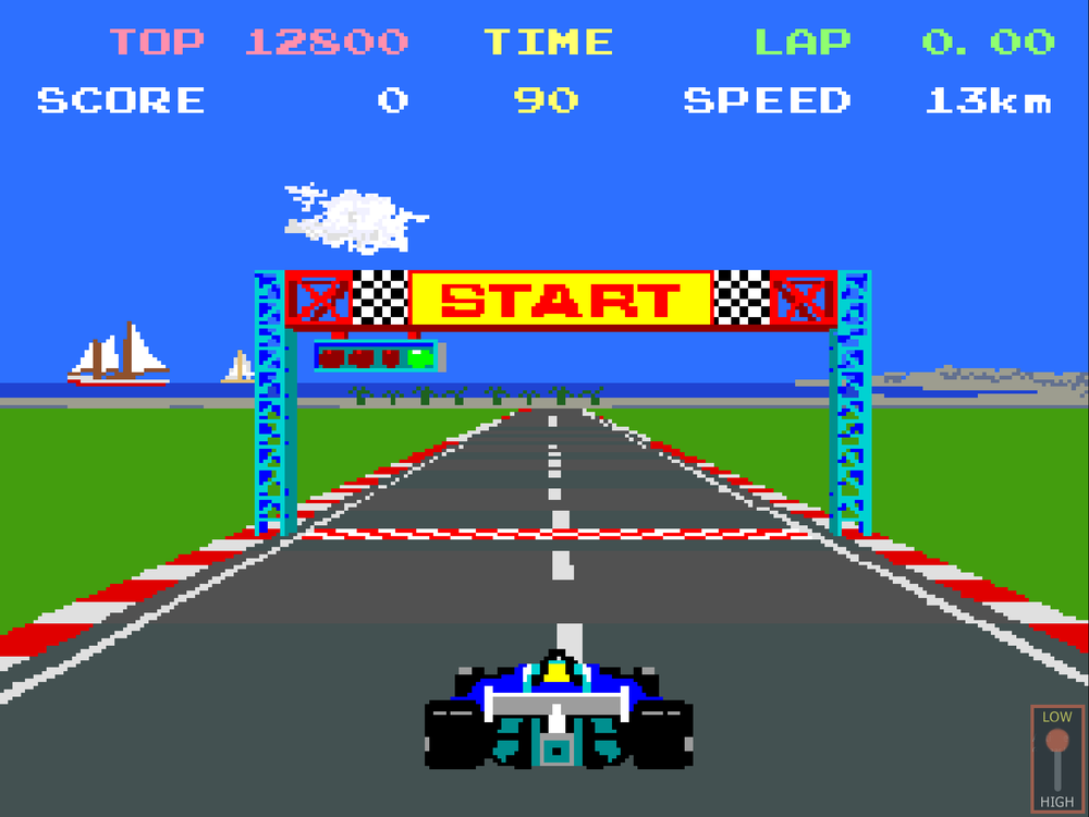 Pole Position II Arcade Game – Namco Racing Classic (1983)