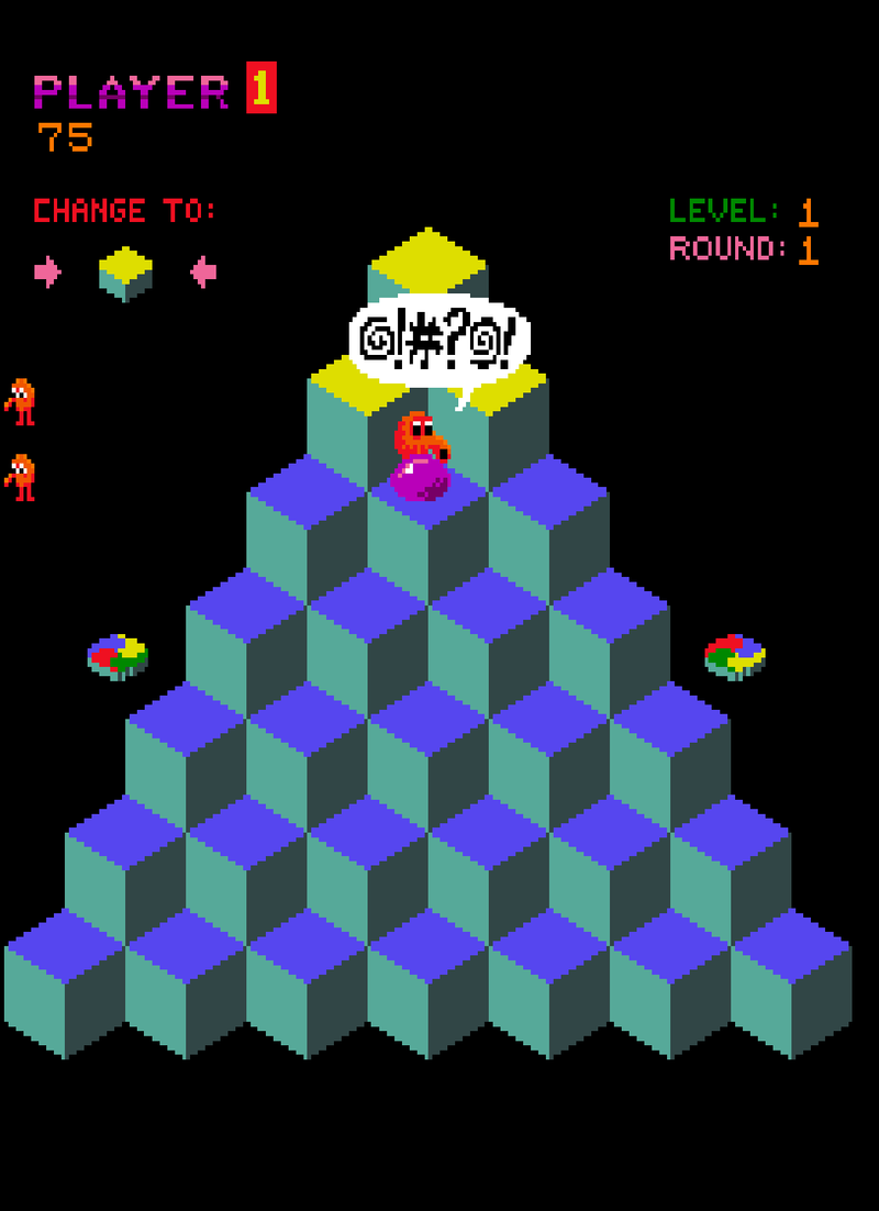 Q*bert (1982) – Arcade Originality, Chaos, and Cult Legacy
