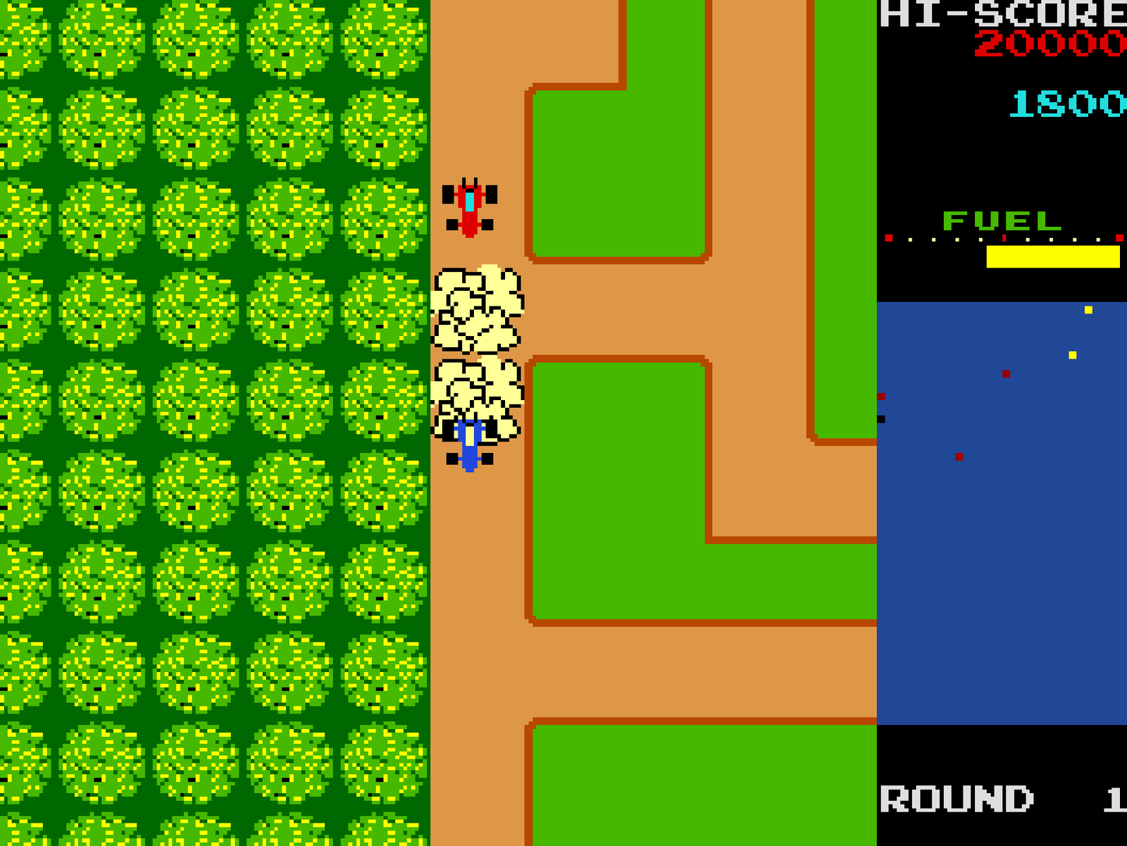 Rally-X Arcade – Namco’s Classic Maze Racing Game (1980)