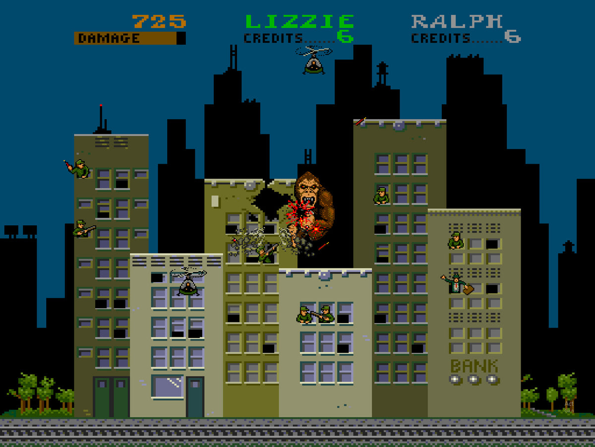 Rampage 1986 Arcade Game – History, Gameplay, and Legacy