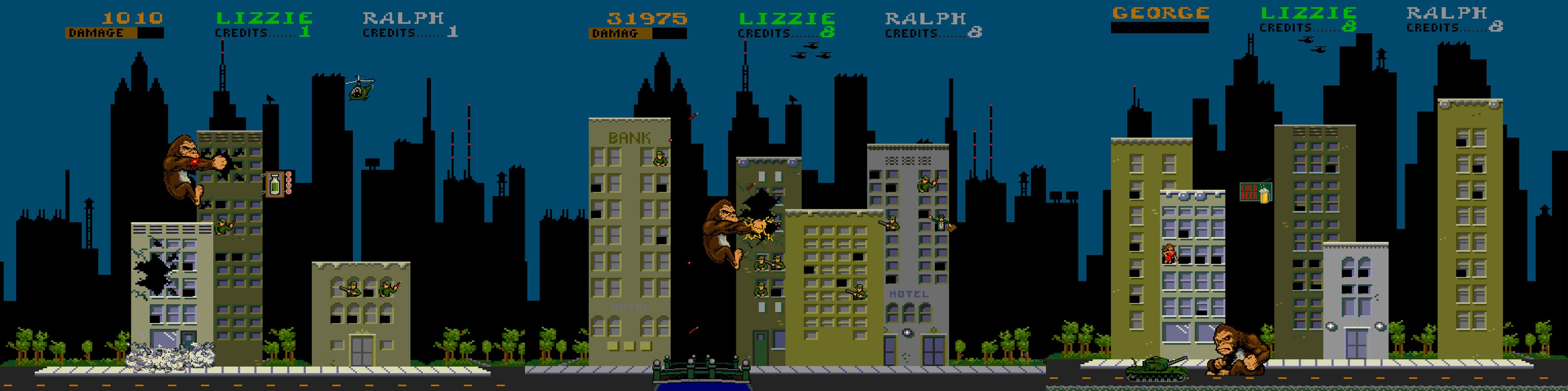 Rampage 1986 Arcade Game – History, Gameplay, and Legacy