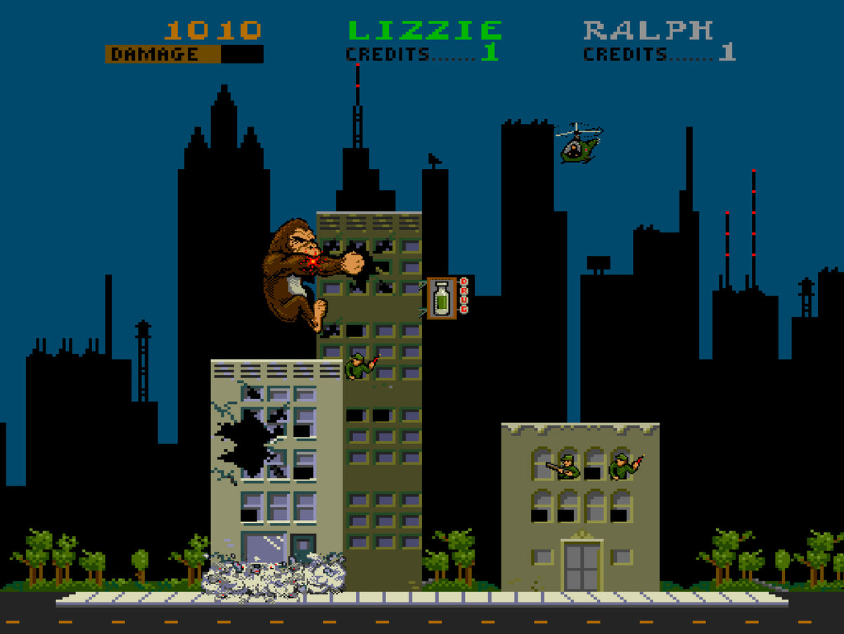 Rampage 1986 Arcade Game – History, Gameplay, and Legacy