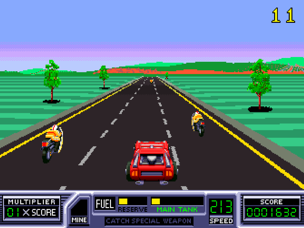 RoadBlasters Arcade Game – Atari’s Futuristic Racer Shooter (1987)