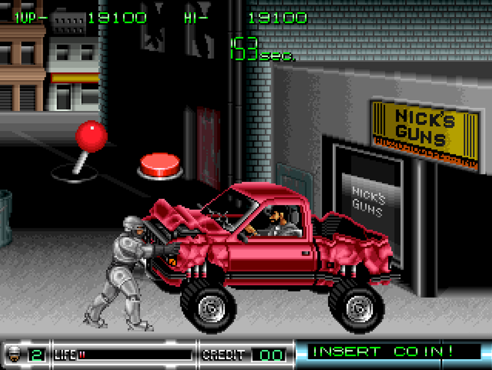 RoboCop 2 Arcade Game (1991) – Data East’s Explosive Sequel