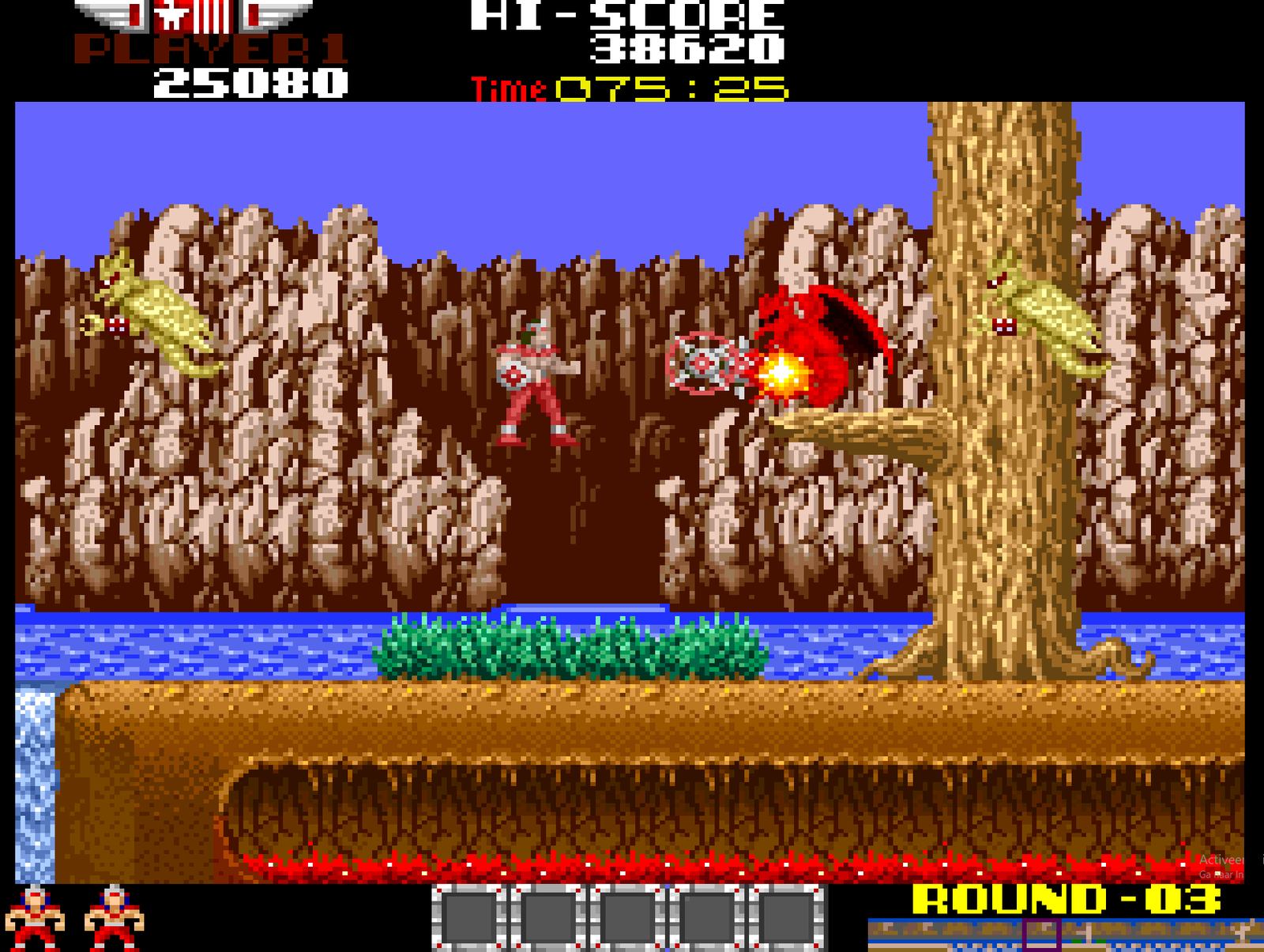 Rygar Arcade Game (1986) – Tecmo’s Mythical Warrior Adventure