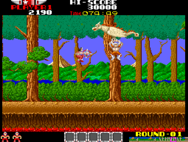 Rygar Arcade Game (1986) – Tecmo’s Mythical Warrior Adventure
