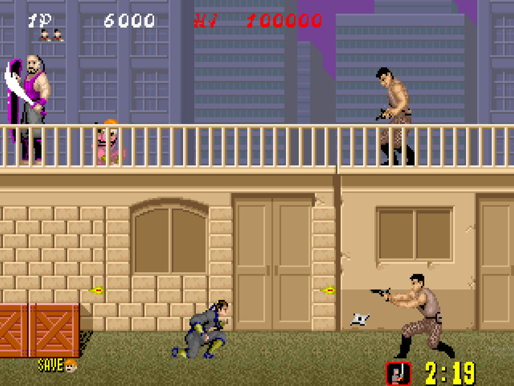 Shinobi 1987 Arcade - Legendary Ninja Action Game