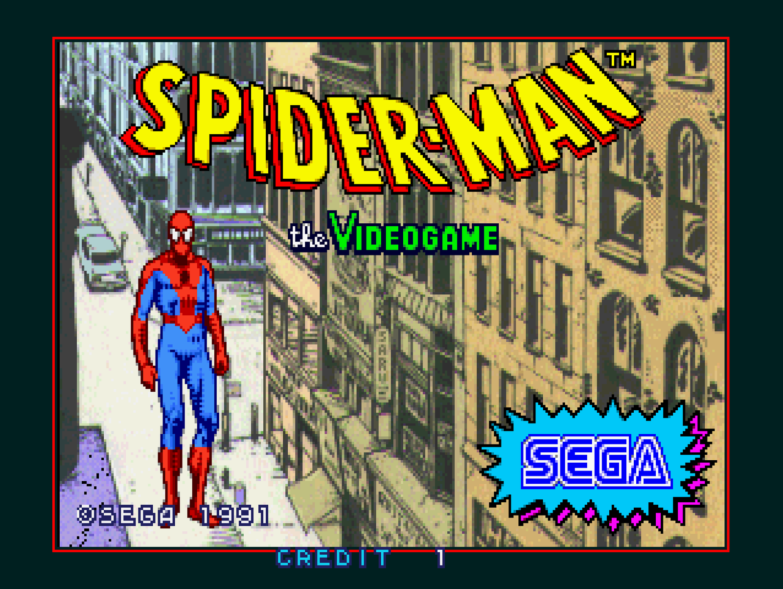 Spider-Man: The Video Game (1991) – Sega’s Ultimate Marvel Brawler