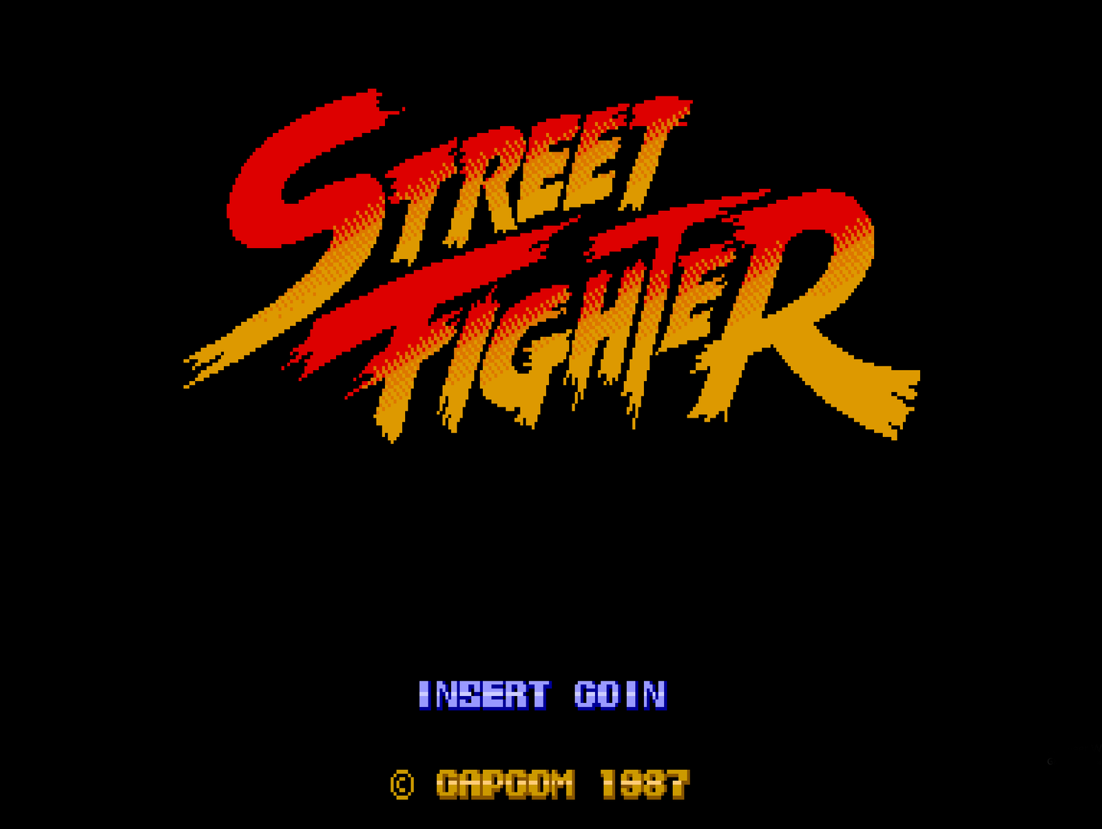 Street Fighter Arcade Game – Capcom’s 1987 Fighting Debut